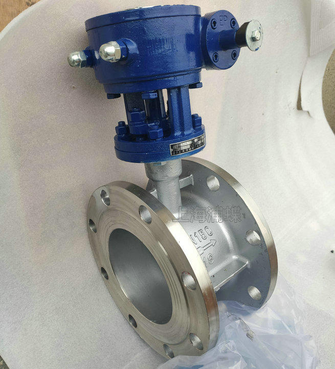 D343H-16P法兰蝶阀 -厂家货源- 上海浦蝶阀门有限公司